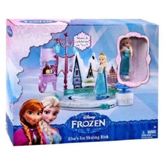 Disney | Other | Disney Frozen Elsas Ice Skating Rink Play Set | Poshmark